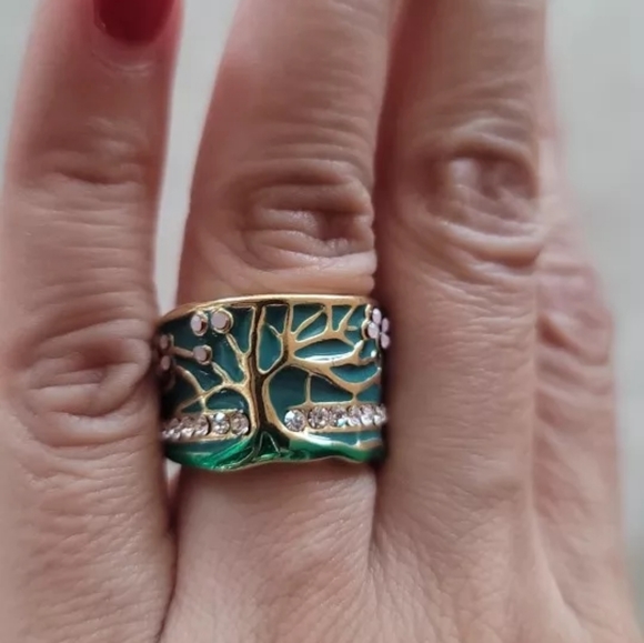 Jewelry | Hot Lucky Flower Tree Ring | Poshmark